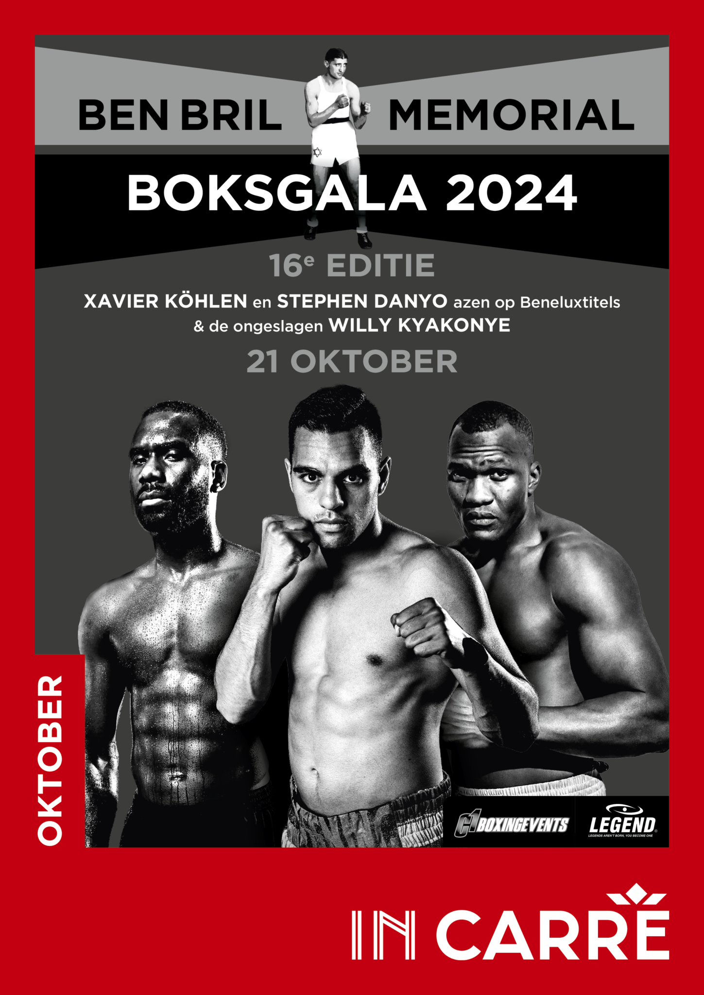 Ben Bril Memorial - Het grootste profboksevent van Nederland